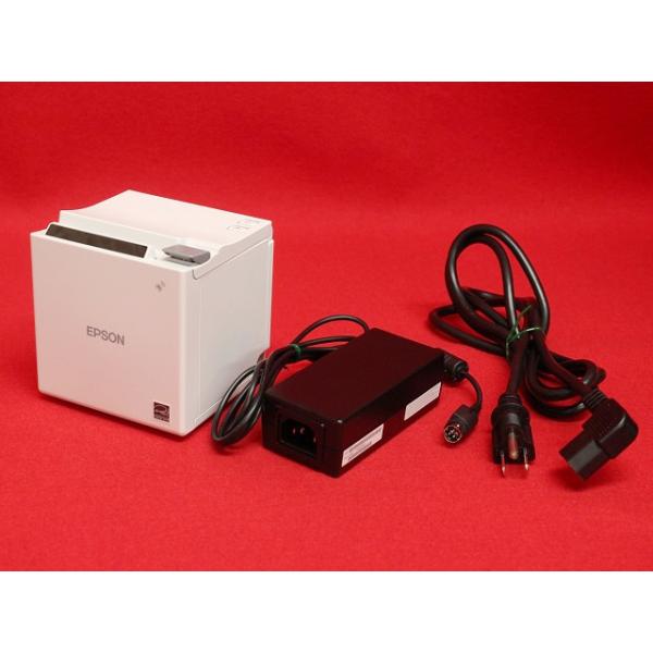 【こちらの商品は＜中古美品＞です】　EPSONのレシートプリンターです。オプション品やタブレットと組み合わせることでPOSレジのような使い方も可能です