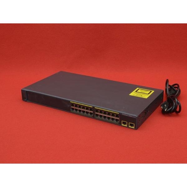 【こちらの商品は＜中古美品＞です】　Cisco　Catalyst 2960シリーズの中古美品Ciscoスイッチ（レイヤ2）　整備点検済み・リフレッシュ済み