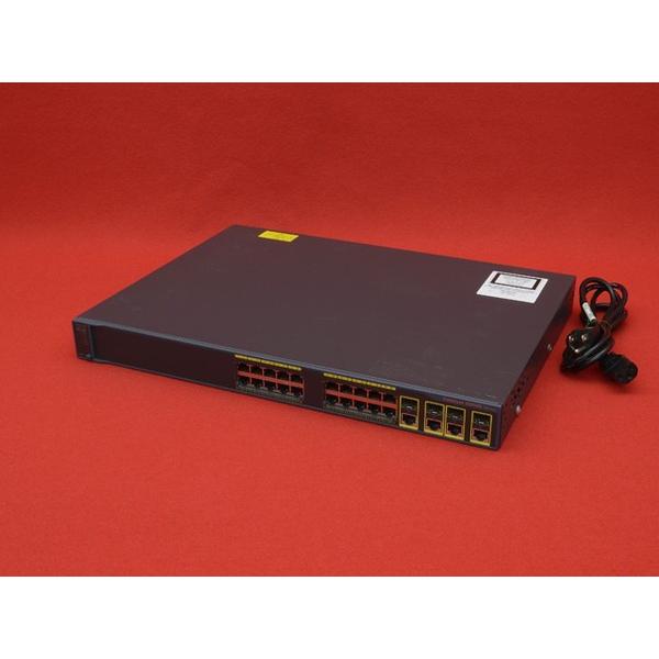 【こちらの商品は＜中古美品＞です】　Cisco　Catalyst 2960-Gシリーズの中古美品Ciscoスイッチ（レイヤ2）　整備点検済み・リフレッシュ済み