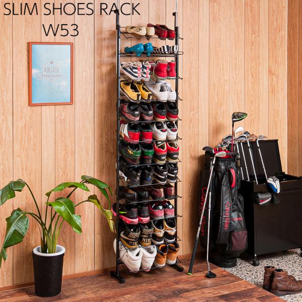 【キーワード】 シューズラック 突っ張り おしゃれ インテリア 狭い玄関 省スペース スリム 斜め置き おすすめ 大容量 2列 2足 12段 天井 一人暮らし 人気 アイアン 一足 オープン 下駄箱 靴 収納棚 棚 天井まで 日本製 国産 ...