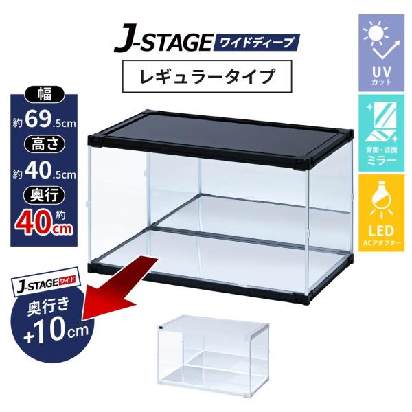 【キーワード】jstage j-stage ジェイステージ じぇいすてーじ JSTAGE フロントパネル付き 前扉 開け閉め 透明 クリア アクリル パネル UVカット 紫外線 日焼け 予防 防止 防塵 ホコリ防止 ホコリ除け  埃防止 埃...