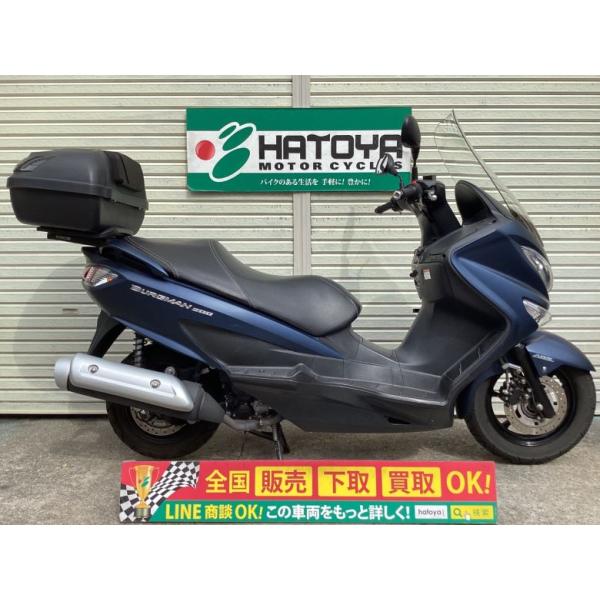 ■車台番号(下3桁)：326■色：マットブルー■程度：上■排気量：200cc■モデル年式：2021年■初年度登録：2021■走行距離：13161km■車検：なし■コメント：2021年モデル！トップケース付きのお求め易い一台が入荷！収納抜群の...