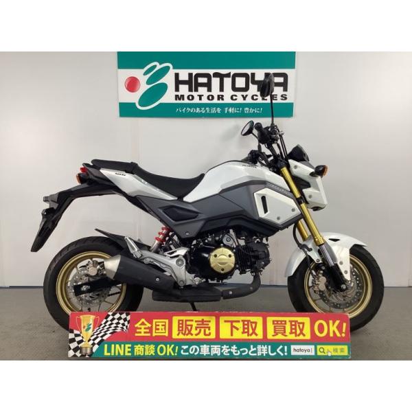■車台番号(下3桁)：363■色：ホワイト■程度：上■排気量：125cc■モデル年式：2018年■初年度登録：2018■走行距離：2990km■車検：なし■コメント：2018年モデル！ノーマル・ワンオーナー車★商品説明から詳細画像が見れます...