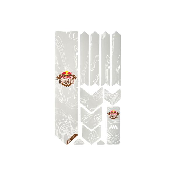 All Mountain Style オールマウンテンスタイル HONEYCOMB FRAME GUARD EXTRA フレームガード エクストラ レッドブルランページリッジライン ホワイトAMS フレームガード エクストラ