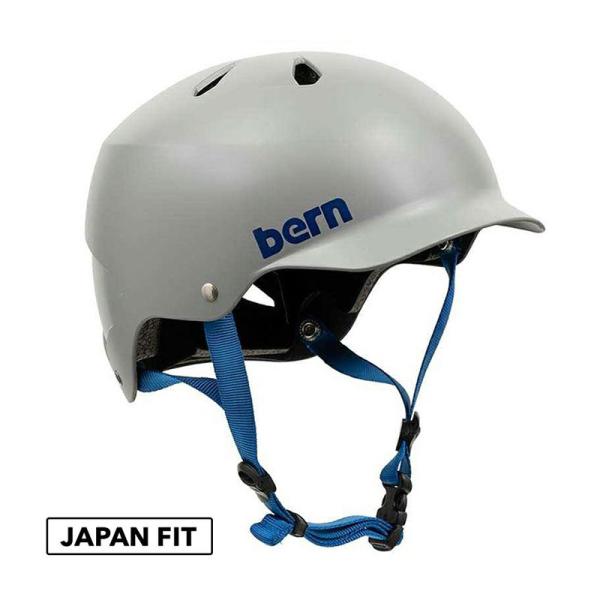 bern バーン WATTS ワッツ ヘルメット BEBM25 Satin Grey (JAPAN FIT)圧倒的な人気を誇るツバ付きフォルムの定番ヘルメット