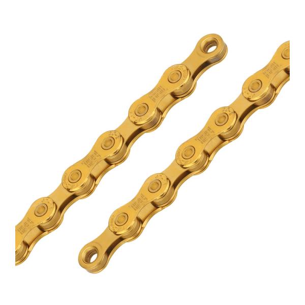 CROPS クロップス TECチェーン GT-11 (11s/118L) 1/2”x11/128” Ti-Nゴールド PVDコーティングcrops セレクション 自転車 チェーン