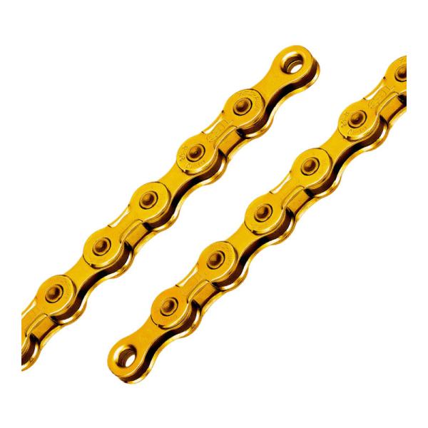 CROPS クロップス TECチェーン GT-10 (10s/116L) 1/2”x11/128” Ti-Nゴールド PVDコーティングcrops セレクション 自転車 チェーン