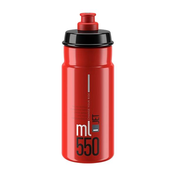 ELITE エリート JET ボトル 550ml レッド 0190456ボトル