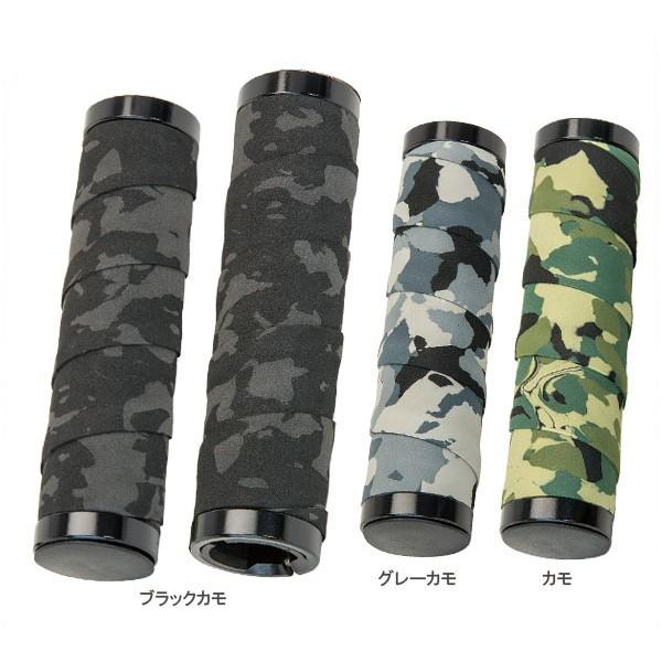 芯材にバーテープを巻いた、ロックオングリップ。■EVA■アルミ合金 ロックオン システム内側 : 7.5mm 幅ロックリング外側 : 7.5mm 幅ロックリング■オープン エンド■長さ ： 130mm■エンドプラグ付属■95g/ペア
