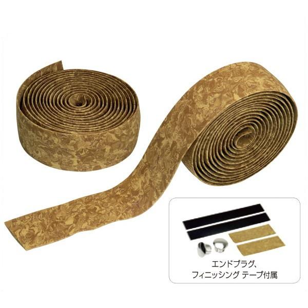 ナチュラルなコルク調の渋いカラーのクッションバーテープ。■EVA■幅30mm x 長さ2,000mm (2ロール)