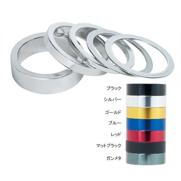 1( 2個) 、3、5、10mm セット■アルミ合金■1.1/8”■外径 : φ36.0mm■1g(1mm)、2g(3mm)、4g(5mm)、9g(10mm)