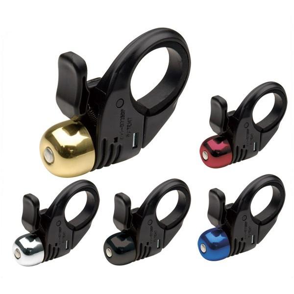 ハンドルバーのステム横に取り付けられる、スポーツ バイクに最適なベル。バークランプ径 φ25.4 〜 31.8mm まで対応。■取付可能径 : φ25.4〜31.8mm■ワン素材 : 真鍮■外径 : 23mm