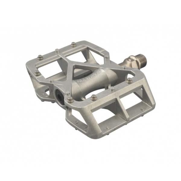 MKS ミカシマ オールウェイズ (ALLWAYS) ペダル (シルバー)自転車 三ヶ島 ペダル MTB