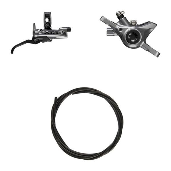 SHIMANO シマノ XTR BL-M9220/BR-M9200 ブレーキレバー/キャリパー 右前 レジン 1000mm (油圧ディスクブレーキ)シマノ XTR M9200シリーズ