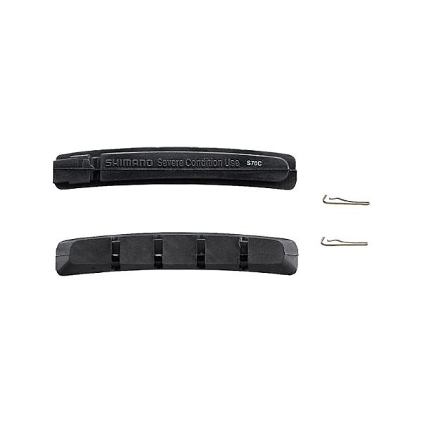 SHIMANO S70C カートリッジタイプ ブレーキシュー / 取付けピン (ペア) シマノ Y8A298030SHIMANO ブレーキシュー Y8A298030