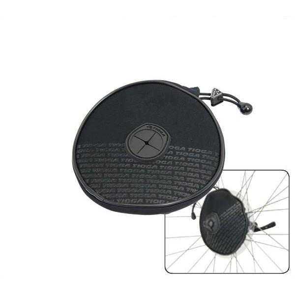 輪行時にカセットスプロケットやディスクローターを保護するプロテクター。■クロロプレンゴム