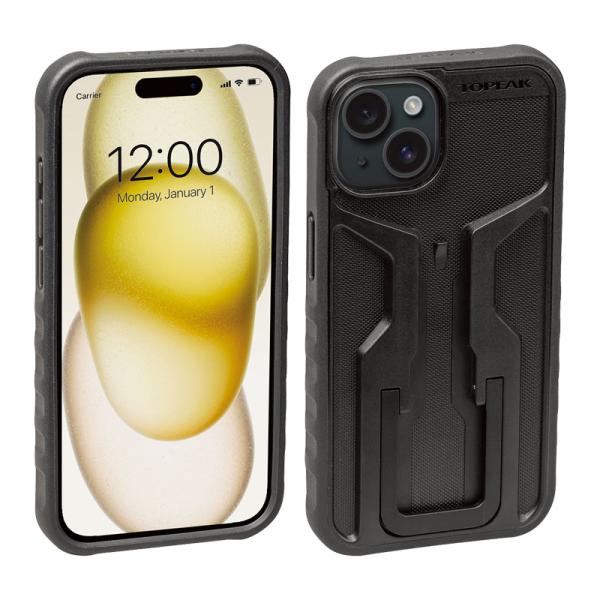 TOPEAK トピーク ライドケース iPhone 15用 単体 RideCase スマートフォンケーストピーク 自転車 スマートフォンケース