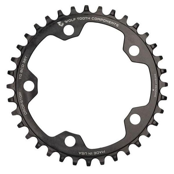 WOLF TOOTH ウルフトゥース 110 BCD 5 Bolt Chainring 34T/36T/38T/40T/42T compatible with SRAM Flattopチェーンリング
