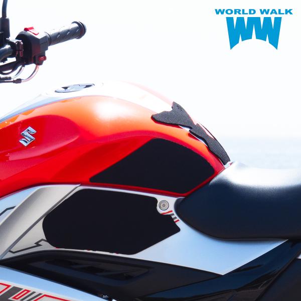 設計から製造までを一貫して日本国内で行う「G2プロテクションタンクパッド」。商品名のG2とは、本商品の役割である「GRIP（タンクをとらえる）」と「GUARD（傷から守る）」からつけられました。車種ごとに一から型を作製した専用設計商品のため...