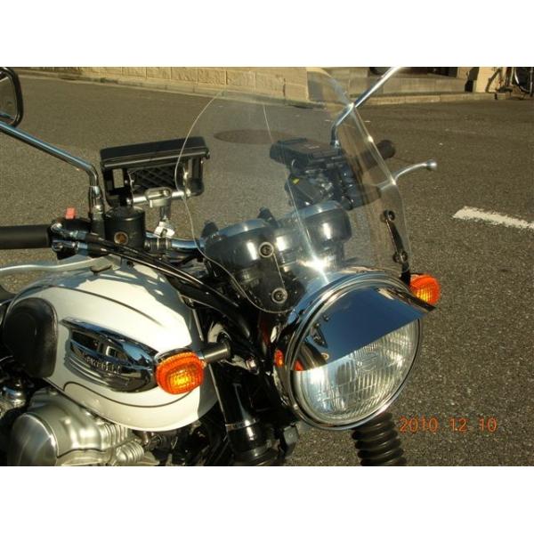 ■商品名　汎用中型メーターバイザースクリーン■品番　WS-05M■カラー　スモーク、クリア■適合　■ホンダCB1000SF、CB750F【RC04】、CB750 【RC42 2003年式まで】、ホーネット600、ホーネット250、CB550...
