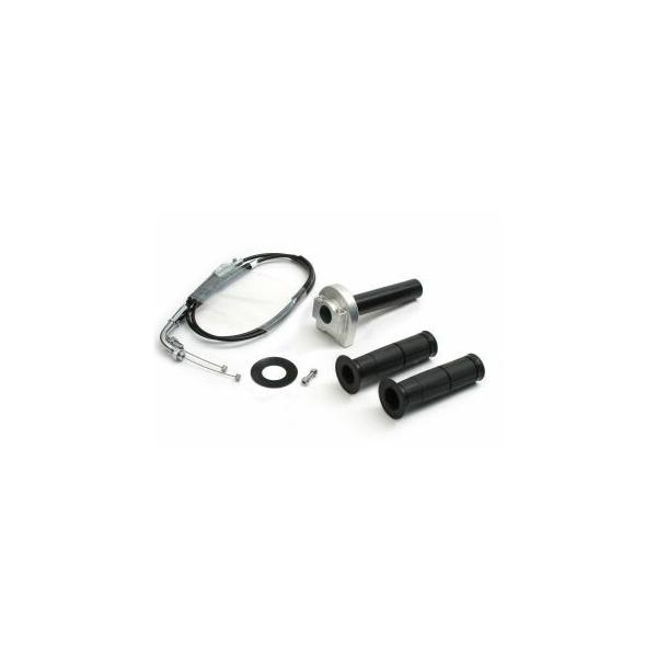 アクティブ 1061361 スロットルキット タイプ1 メッキ金具 シルバー 巻取φ36 YZF-R1