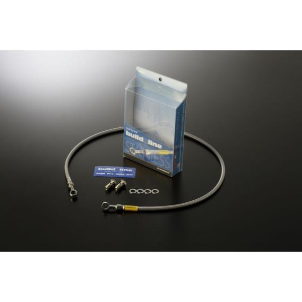 ドラッグスター 250 00-16 メッシュ ブレーキホース フロント スモーク ステンレス ビルドアライン グッドリッジ 20633300S