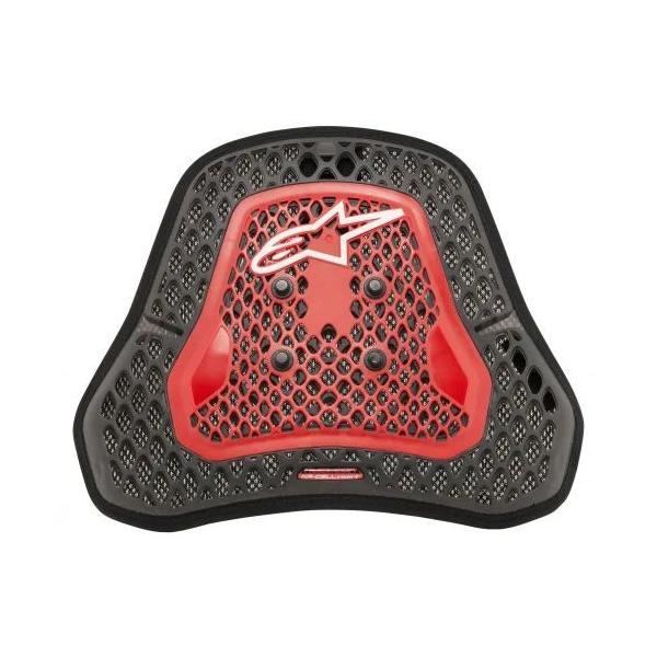 アルパインスターズ NUCLEON KR-CELL CiS 胸部プロテクター スモーク/レッド スナップボタン式 Lサイズ 保護 防護 レース アルパイン