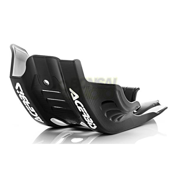 ACERBIS アチェルビス 0024254 スキッドプレート ブラック/ホワイト Husqvarna FE 450/501 (20-22) エンジンガード
