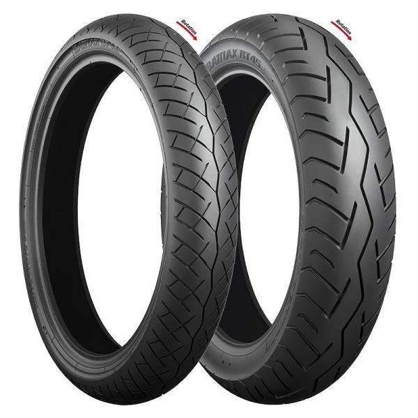 ブリヂストン MCS01330 バトラックス BT-45 90/100-18 M/C 54S フロント バイアス チューブタイプ 二輪車用 バイクタイヤ オンロード