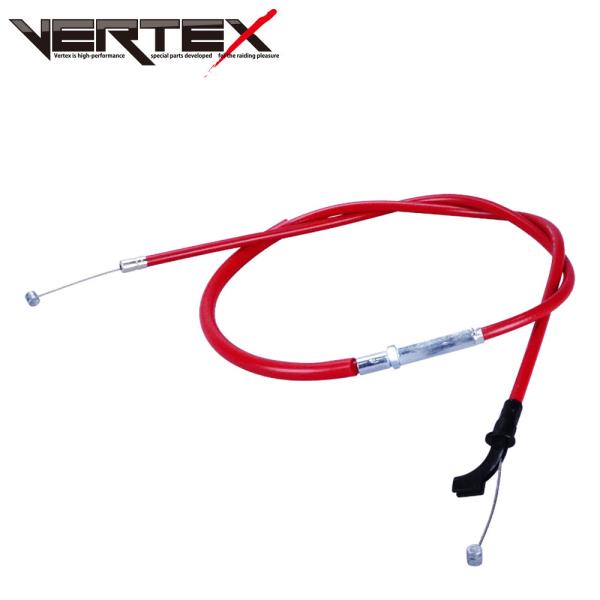 CBR400F チョークワイヤー 30cmロング カラーワイヤー レッド