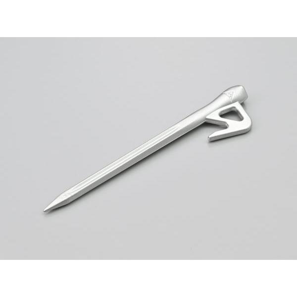 デイトナ 37028 アルミ鍛造ペグ 200mm 1本入り バイク テント 土 固定