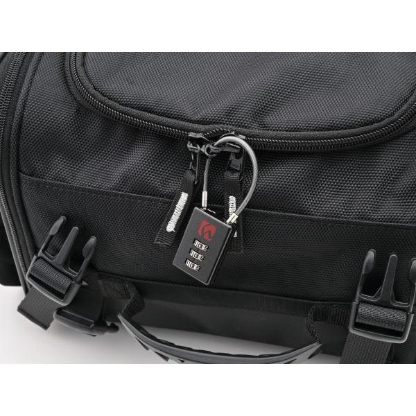 ヘンリービギンズ(Henly Begins) 43729 DLK010 コンパクトダイヤルロック ガンメタ ストレートタイプ バイク 盗難防止 カギ