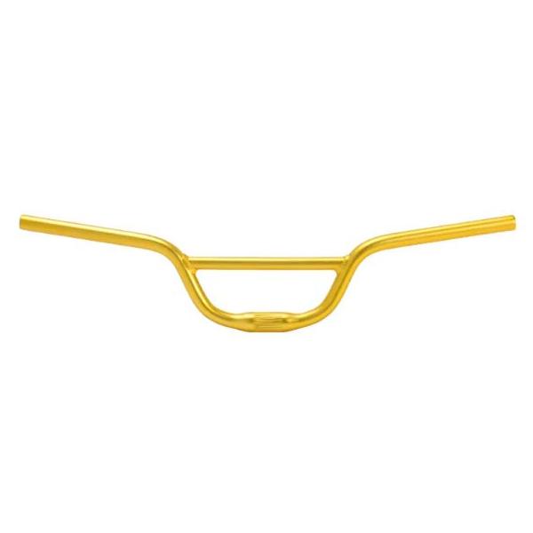 ヨツバ A1936 MXハンドルバー ゴールド 600mm 自転車 補修 YB65-0229