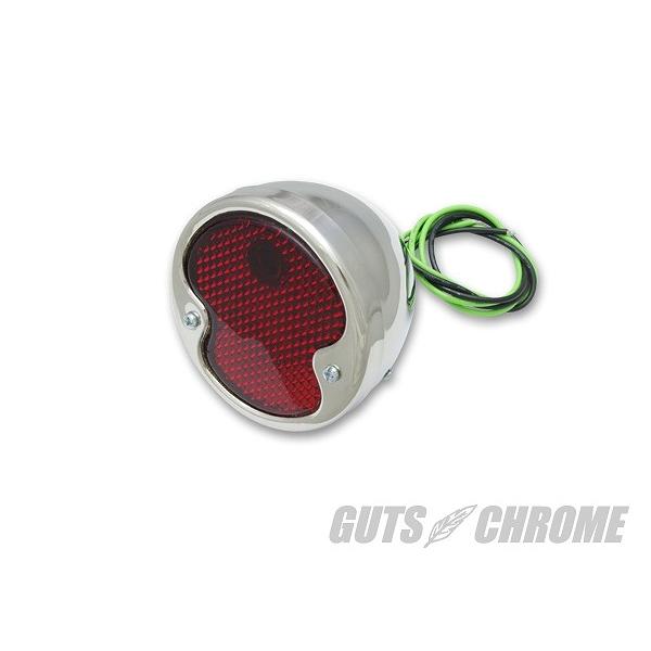 GUTS CHROME ガッツ クローム 5500-0068 1932タイプ デュオテールランプ クローム状態新品未使用内容HOTRODパーツ　1932年フォード車のレプリカテールライトです。ガラスレンズ仕様、ナンバー灯有、DUOLAMP刻...