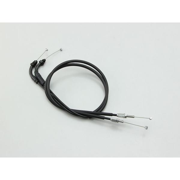 ハリケーン HB6091 スロットルケーブル Ｗ 100mmロング ブラック CB250R スロットルワイヤー アクセルワイヤー