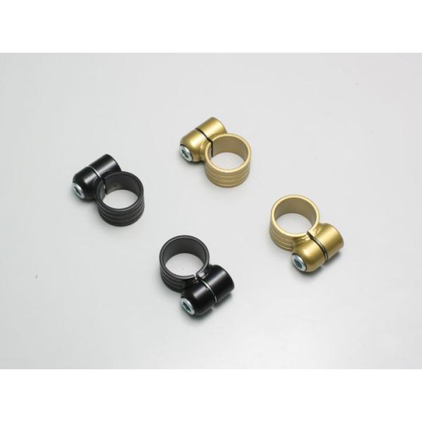 ハリケーン HS3900B セパハン用 ホルダー左/右セット ブラック φ39×29mm