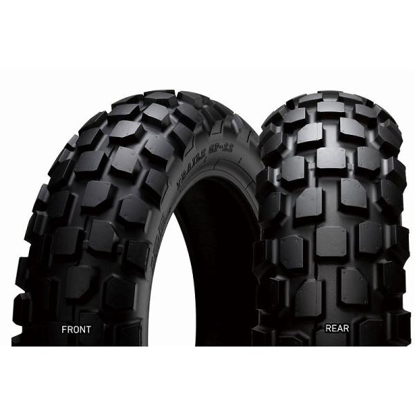 IRC 井上ゴム 329553 FOOTLOOSE GP-22 フットルース 130/70-12 56L フロント/リア チューブレスタイプ 二輪車用 タイヤ バイクタイヤ オフロード ミニバイク