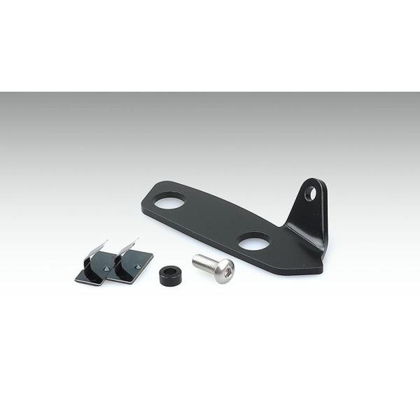 キジマ 304-5191F ドライブレコーダー フロントカメラ用ステー ブラック ハヤブサ 隼 ドラレコ カメラ取付 パーツ