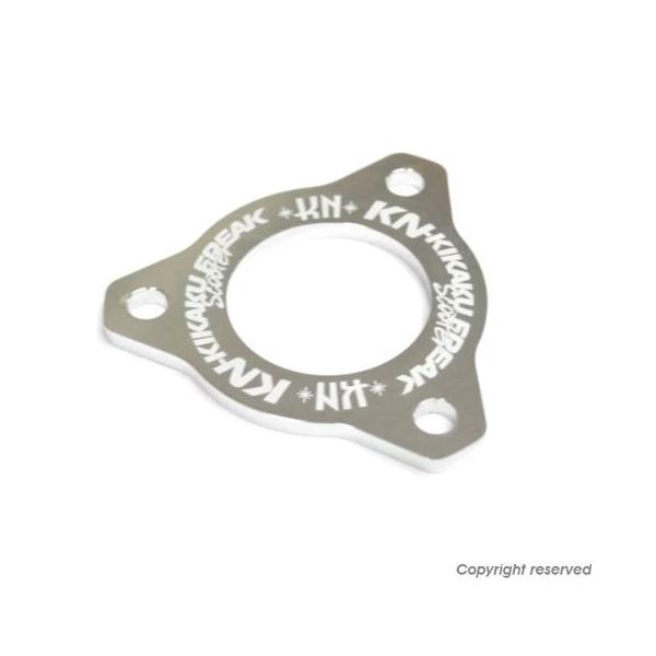 KN企画 KN-WHCP-SV リアアクスルプレート シルバー シグナスグリファス BW'S125 X FORCE FORCE2.0 AUGER NMAX125/150/155 NMAX125ABS/155ABS アルミ製