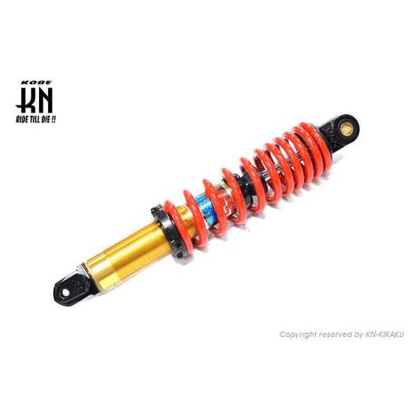KN企画 YSS-BL110-01 YSS DTG-PLUS 強化リアショック レッド 320mm ベンリー110 バイク サスペンション パーツ