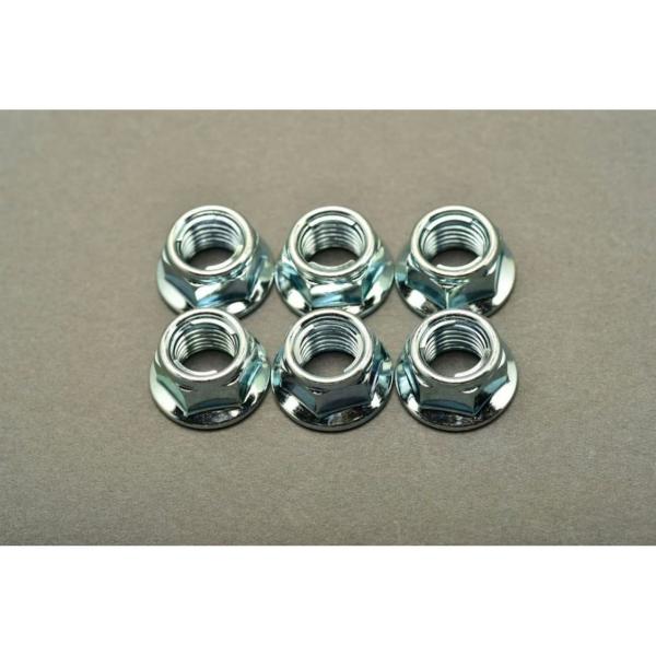 MRS MRS-K-E144 ドリブンスプロケットナット M10-1.25 M10×1.25mm 6個 Z1 Z2 KZ900 Z750 Z750D1 KZ1000 KZ1000MK2 Z750FX Z1-R KZ1000LTD Z1000...