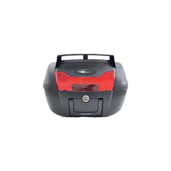 モトプランニング MP40-CB03B リアボックス 40L キャリア付き リフレクターブラック 幅48×奥行43×高さ31cm 汎用 BOX 収納 荷物入れ ツーリング