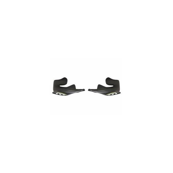 OGK AEROBLADE-5 TAMON(エアロブレード5 タモン) チークパッドセット ダークグレー M 左右セット 内装 クッション ヘルメットパーツ 補修 カブト Kabuto