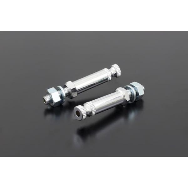 PMC ピーエムシー 217-1010 ユニバーサル88mmウインカーステー クロームメッキ ネジサイズ10mm