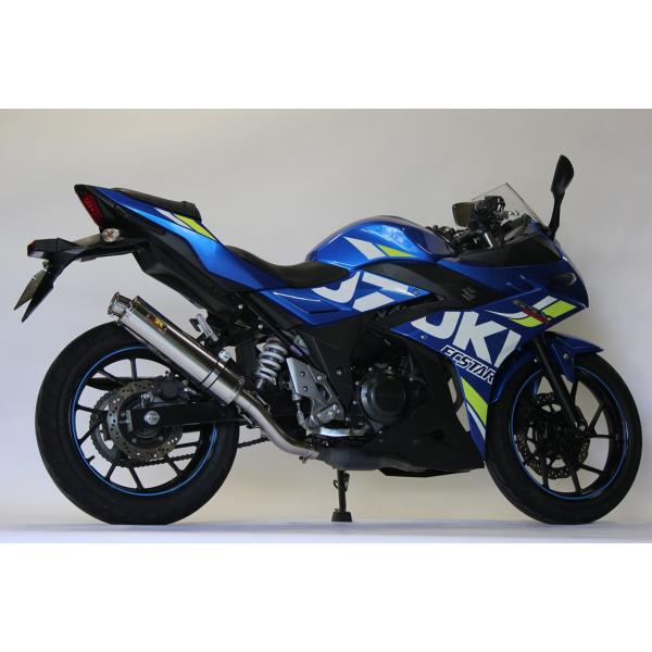 リアライズ 520-SO-003-01 ARIA アリア ステンレス マフラー タイプC(カールエンド) GSX250R 2BK-DN11A バイク