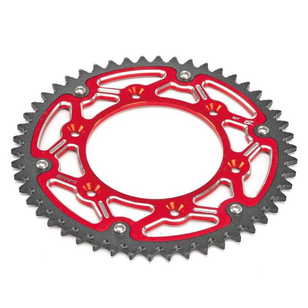 カイト(Kite) KT-38-361-48RO リアスプロケット レッド 48T スプロケ ギア 軽量 パーツ オフロード モトクロス ラフ&amp;ロード