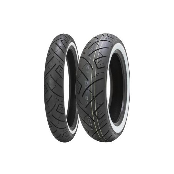 シンコータイヤ SR777 リア 150/80B16 M/C 77H WW ホワイトウォール TL チューブレスタイプ バイアス 1本入 アメリカン バイク