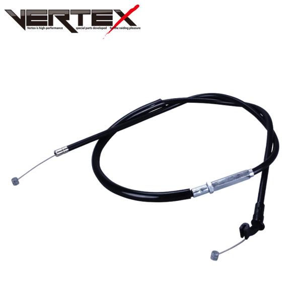 Vertex VT250FE チョークワイヤー 10cmロング ブラックメーカー：Vertex(バーテックス)車種：VT250FE◆セット： チョークワイヤー 10cmロング×1ワイヤーアウター：ブラックワイヤー長：10cmロング×1ノーマ...