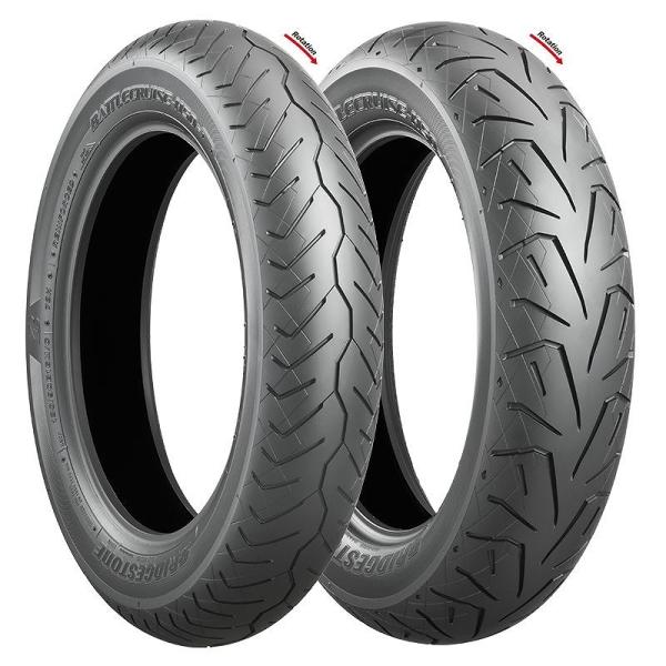 ブリヂストン MCS01395 バトルクルーズ H50 100/90 B19 M/C 57H フロント チューブレス 二輪車用 バイクタイヤ USモデル アメリカン クルーザー