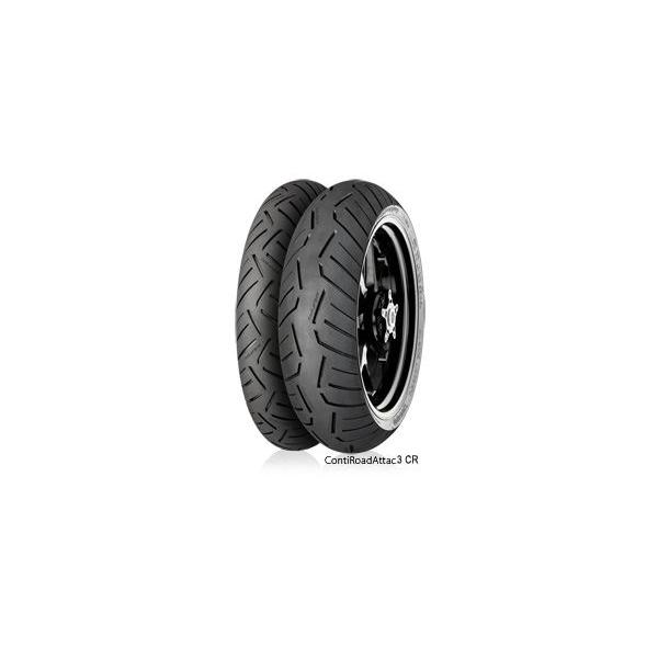 コンチネンタル ContiRoadAttack3 CR コンチロードアタック3 CR 110/80 ZR18 M/C 58W TL フロント 1本 レース用 クラシック タイヤ バイク 二輪車